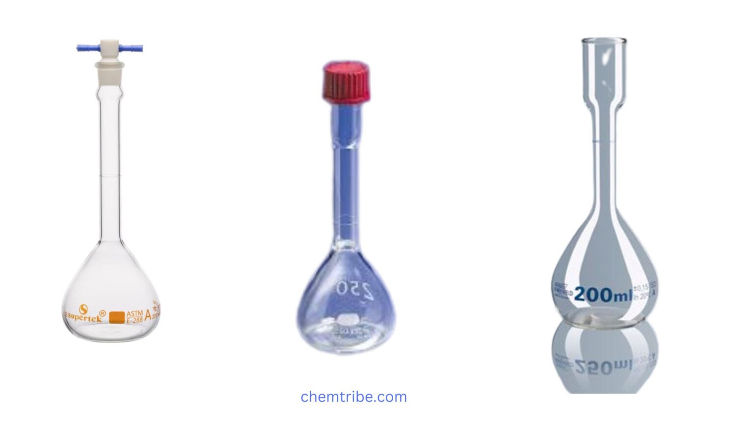 Volumetric Flasks: Types, Sizes, Uses, Accuracy, & Safety - ChemTribe